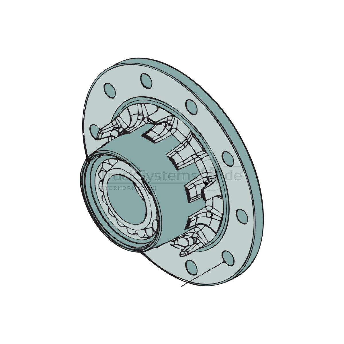 SAF Radnabeneinheit S/Z Serie - TK 335/10 - 03307304352, 563,11