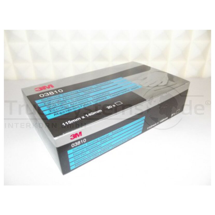 3M 3M SOFT PAD SUPER FINE Schleiffliess - 2153810, 49,03