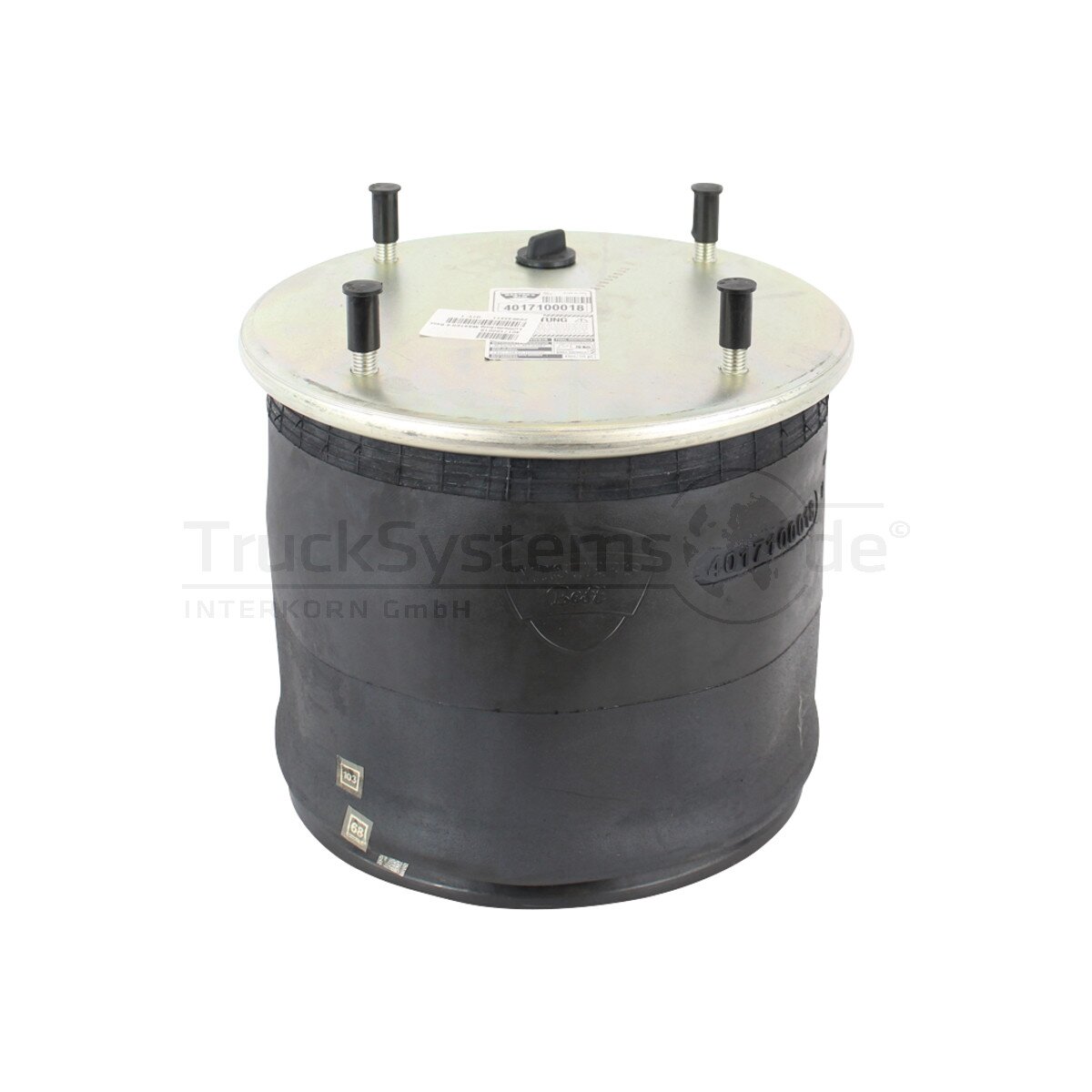 Luftfederbalg komplett mit Kunststoffkolben - A1.00810.PP - 222900020 ...