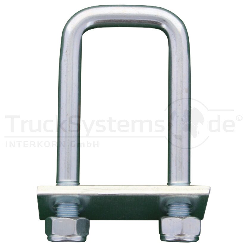 Buegel mit Lasche u Mutter 110 x 52 x M12 - 0770, 18,31