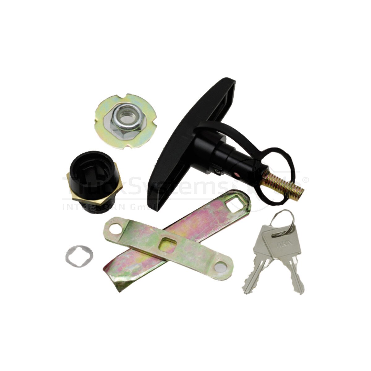 JONESCO Drehgriff mit Schloss - KIT JBX Lock Key - KITJBXLockKey, 41,67