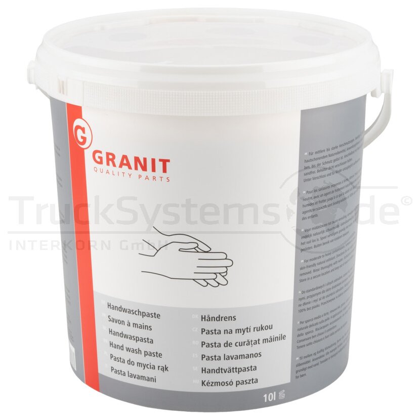 Handwaschpaste Granit Eimer 10 Liter - 320320008, 32,07