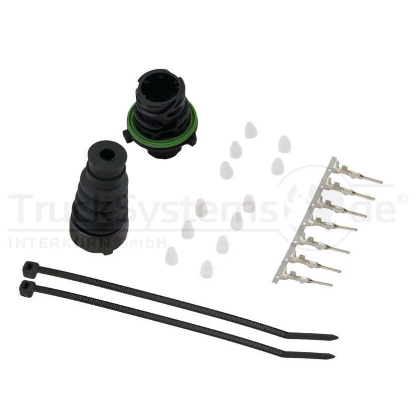 ASPÖCK Verbinderset 7-pol. AMP Din 72585, Stift - 15-7002-034 - 15700 ...