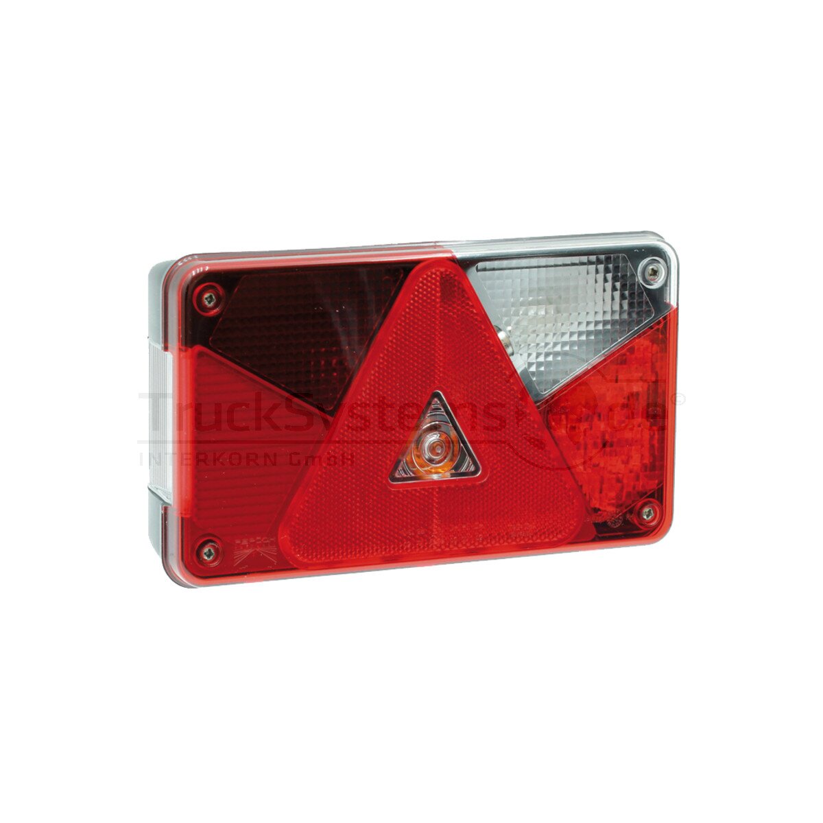 ASPÖCK Multipoint V LED, 12 V, re, 5-pol. Bajonett, m. Dreieck, m. RF ...