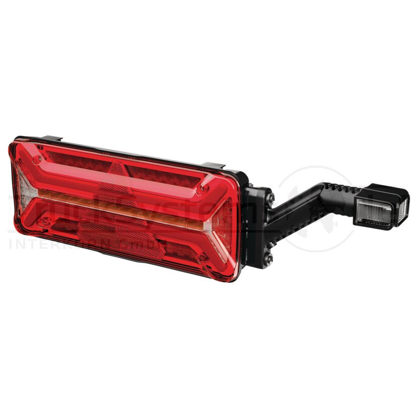 ASPÖCK EcoLED II, 12/24V, re, 7-pol.+ 4x2-pol. ASS, ISO-Impuls,URA,OE ...