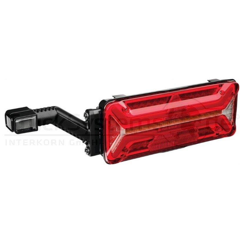 ASPÖCK EcoLED II, 12/24V, li, 7-pol.+ 4x2-pol. ASS, ISO-Impuls,URA,OE ...