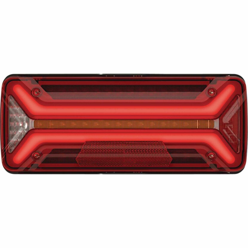 ASPÖCK EcoLED II Truck, 12/24V, links, 7-pol. AMP, mit ISO-Impuls, OE ...