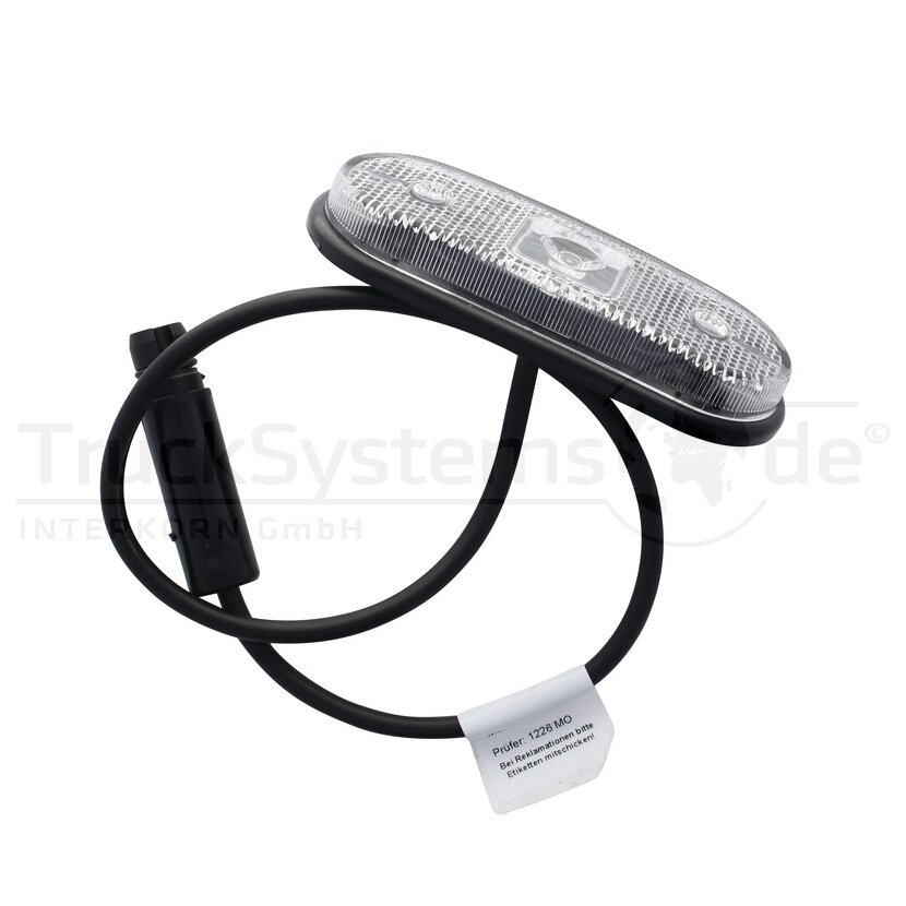 ASPÖCK Unipoint LED, 24 V, Positionsleuchte weiß, 1,50 m, P&R, OEM ...