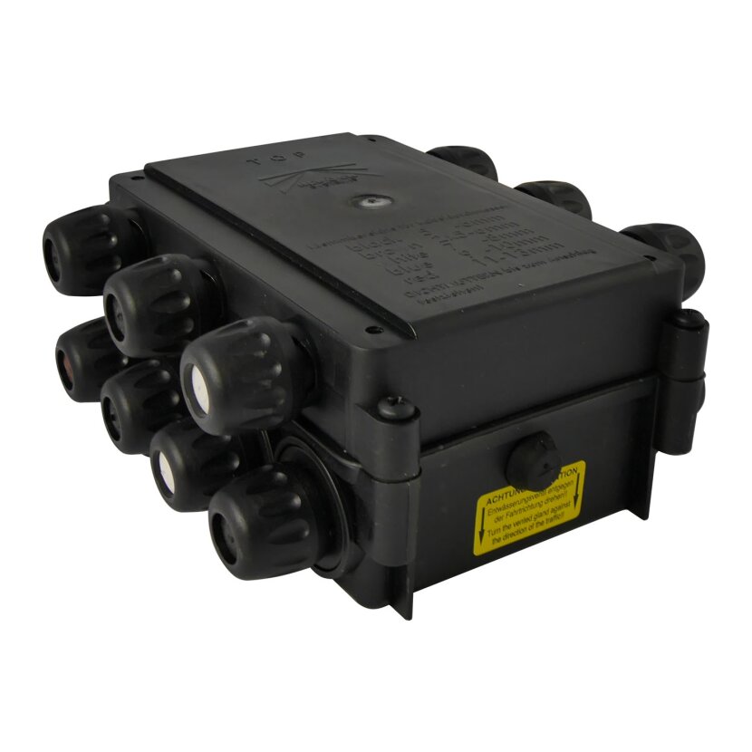 ASPÖCK Verteiler ASS, nicht verkabelt, hoher Deckel, PG - 76-5100-001 ...