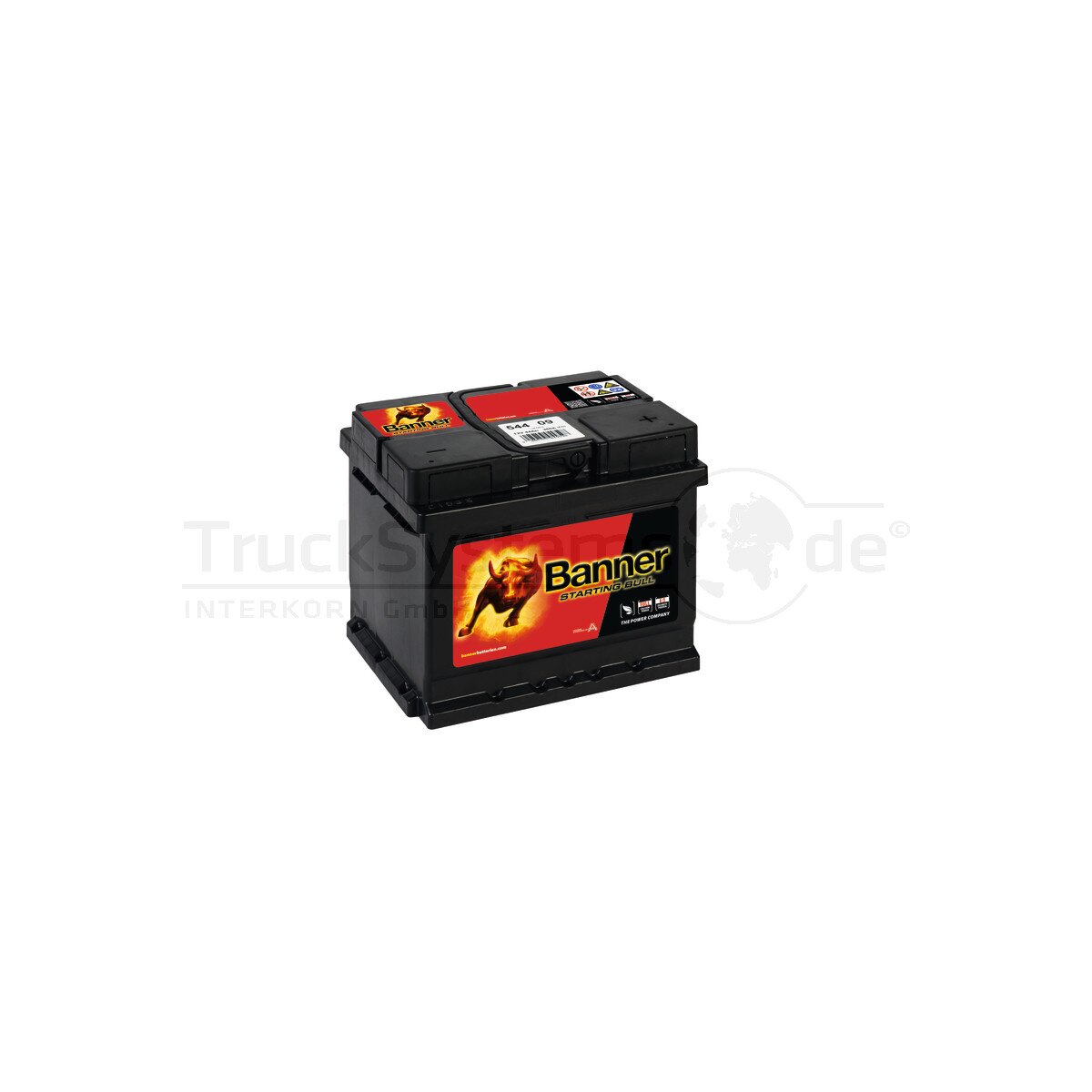 BANNER Starting Bull Starterbatterie 12V 44Ah 360A Qualitätsprodukt, 85 ...