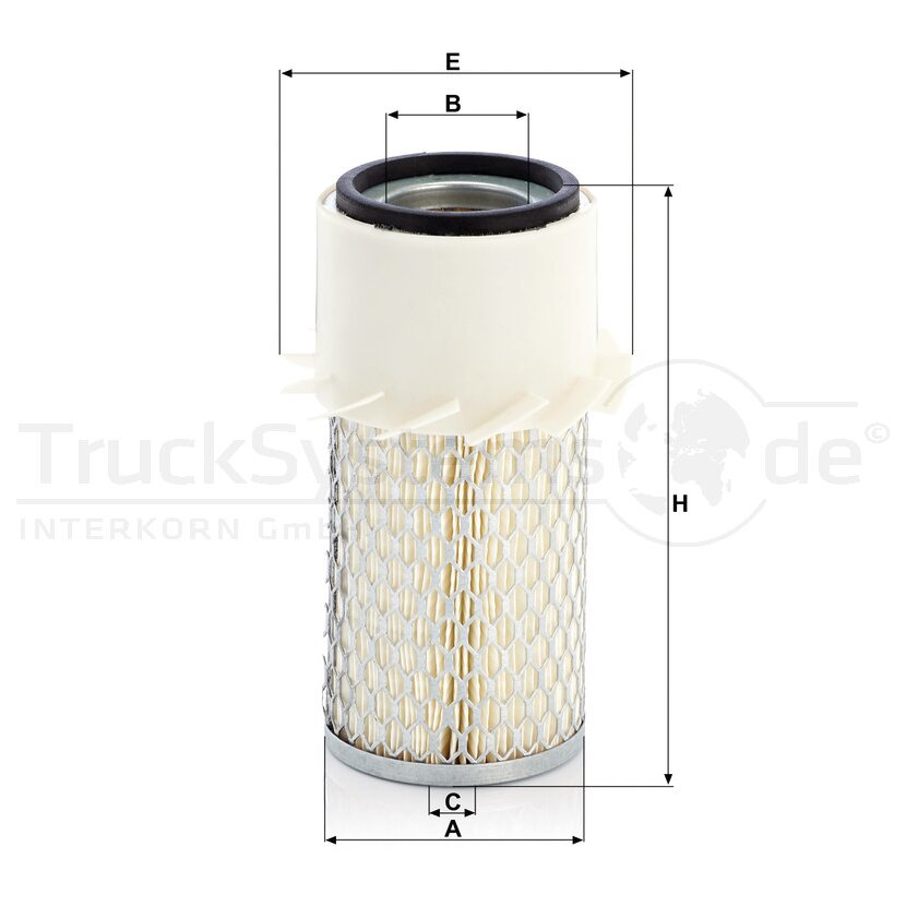 MANN-FILTER Luftfilter C 934 x - C934x für 70247060, 26,08