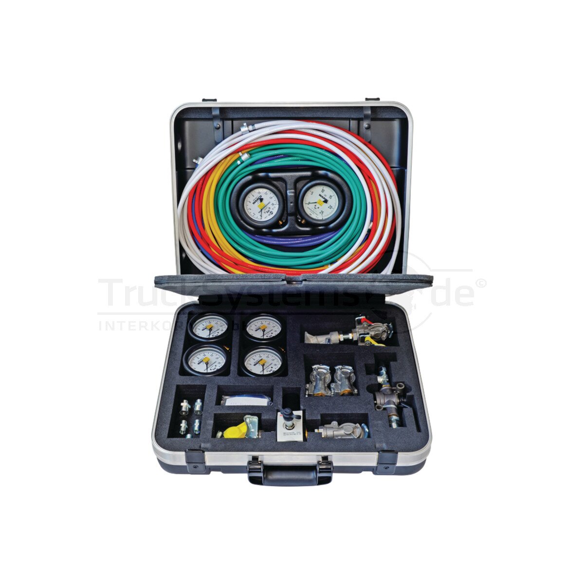 Wabco Diagnosekoffer Prüfkoffer Druckluftbremsanlagen 4350020070 435 ...