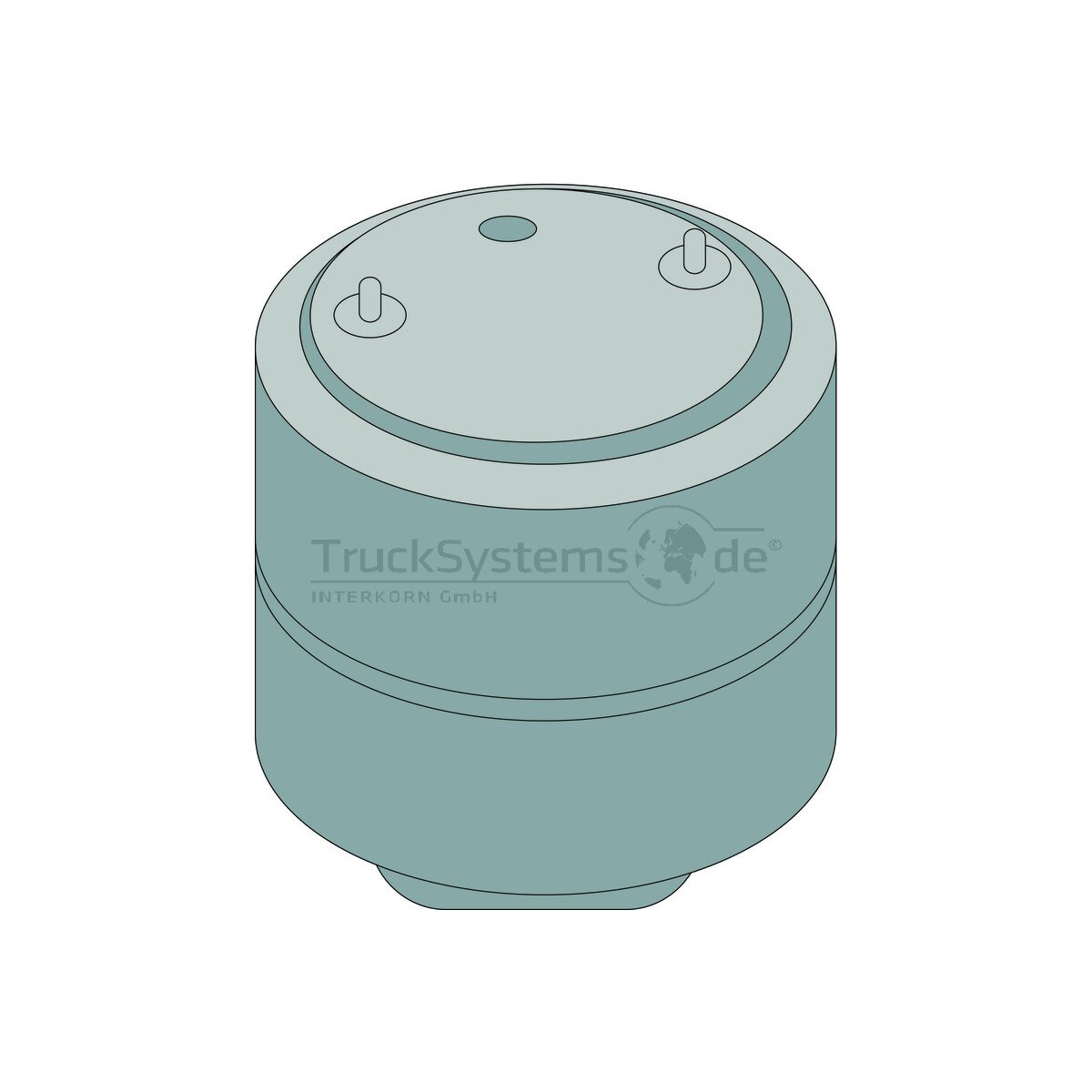 BPW Luftfederbalg 36 mit GFK - Glocke V45/80 - 05.429.43.51.0 - 05429 ...