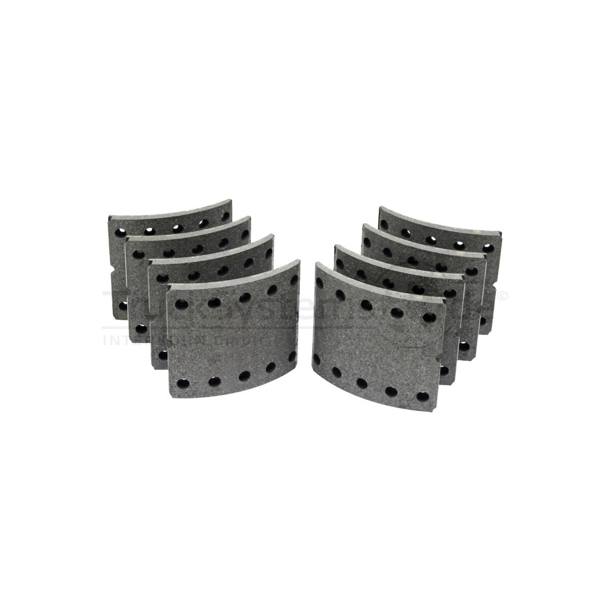BPW Reparatursatz Bremsbelag - 09.801.07.41.0 - 0980107410, 108,69