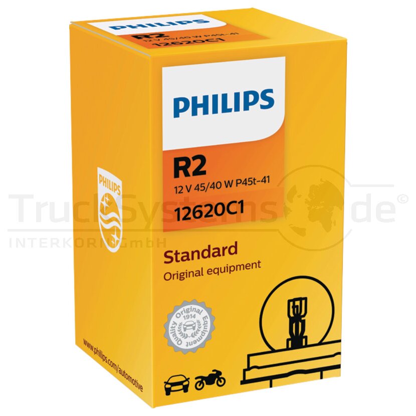 PHILIPS Glühlampe 12V 45/ 40W 12620C1 12 Volt, 5,70