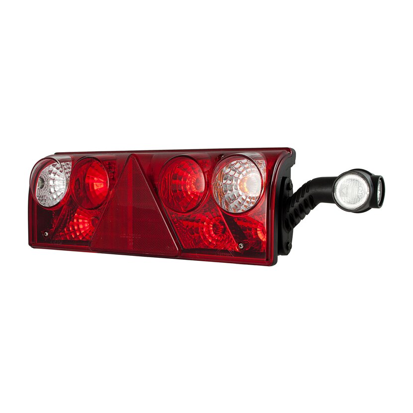 ASPÖCK Europoint II LED, 24 V, rechts, 4 x 2 pol. Abgang, Dreieck, UR ...