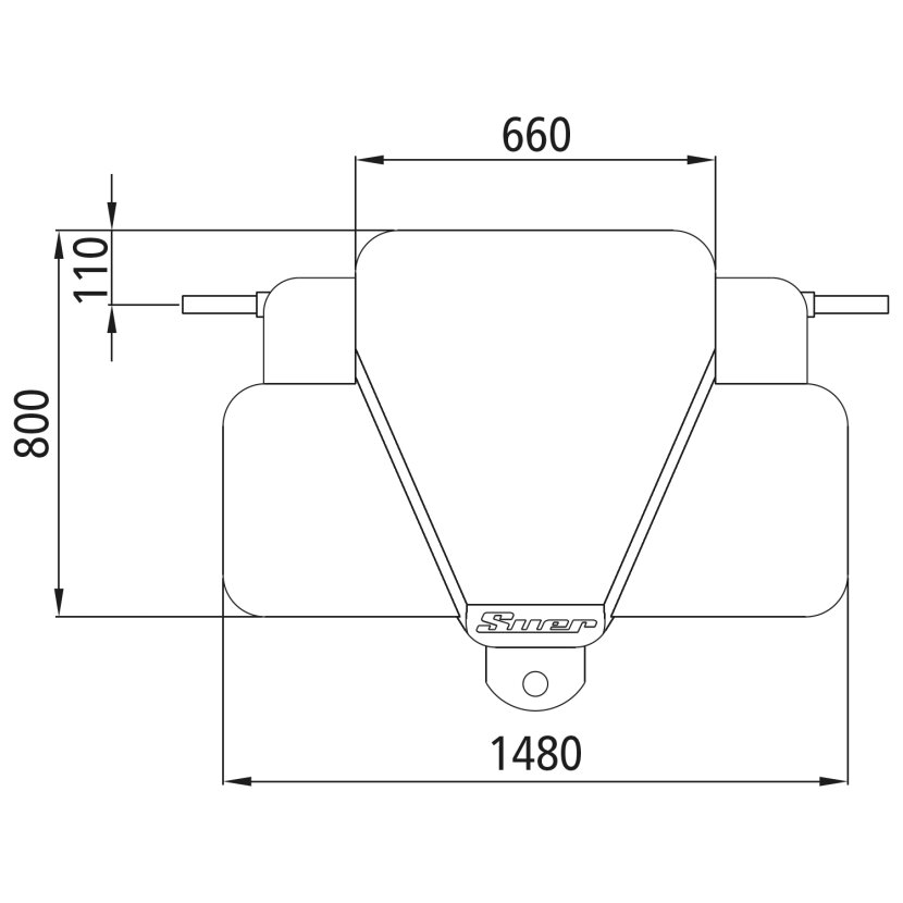SUER SM2400 Schwerbetongewicht Kat. II, grün - 852317001, 3.194,99