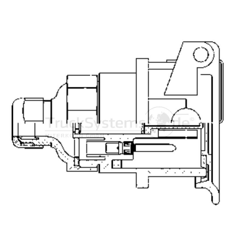 Wabco Kabel mit Gerätesteckdose 4497220500 - 449 722 050 0, 76,81