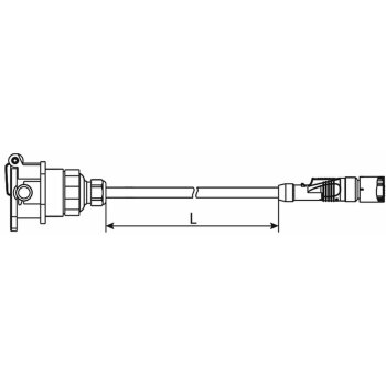 Wabco Versorgungskabel 4491731200 - 449 173 120 0, 79,00