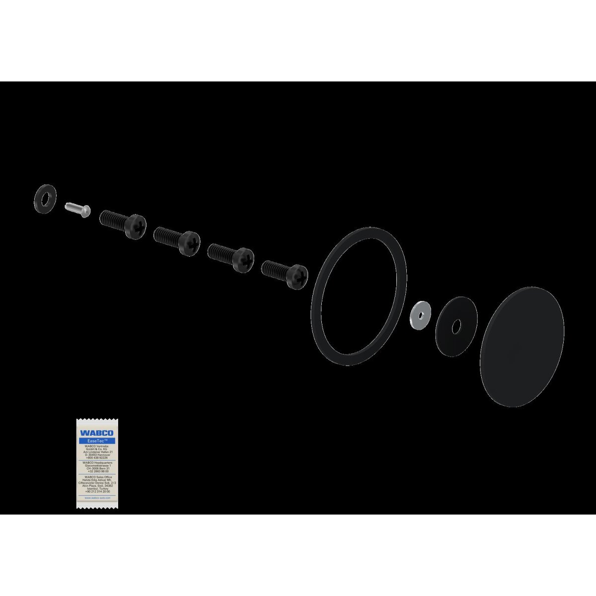 Wabco Reparatursatz 9735000012 - 973 500 001 2, 51,92