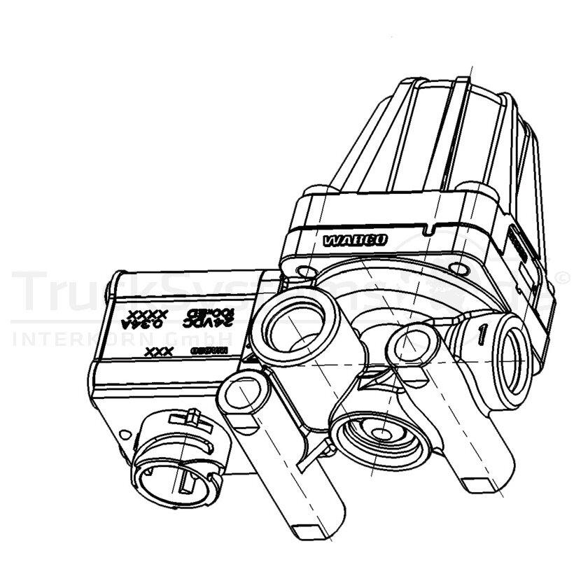 Wabco Druckbegrenzungseinheit 9750090010 - 975 009 001 0, 159,73