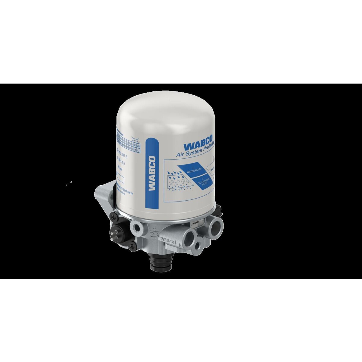 WABCO Lufttrockner - 4324103550 - 432 410 355 0, 164,93