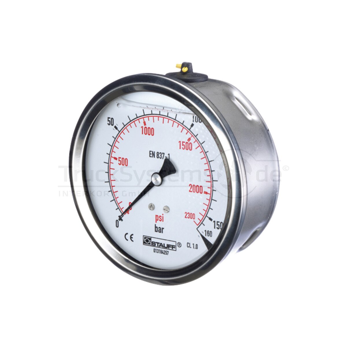 STAUFF Manometer 60 bar Ø100mm - 1/2'', 80,85