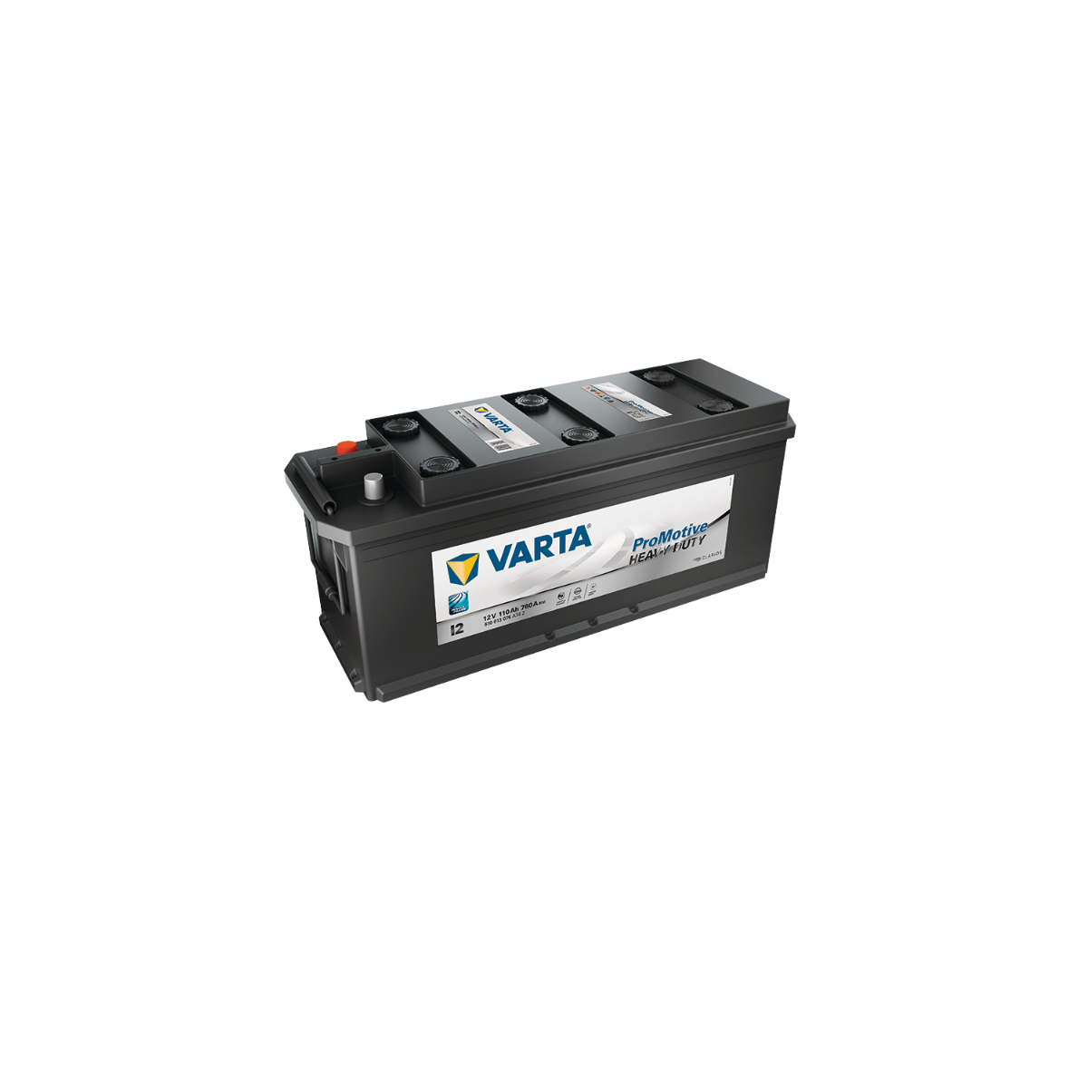 PROmotive Batt. 12V 110Ah HD 610013076A742 BLACK 760A CCA, 193,13