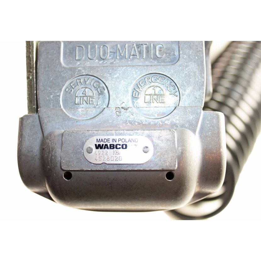 Duo-Matic Adapterschlauchsatz mit Original Wabco Kupplung 4528020090 ...