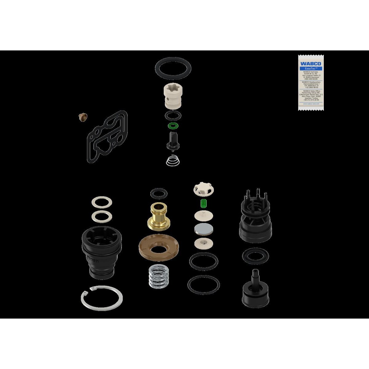 Wabco Reparatursatz 9325109642 - 932 510 964 2, 52,62