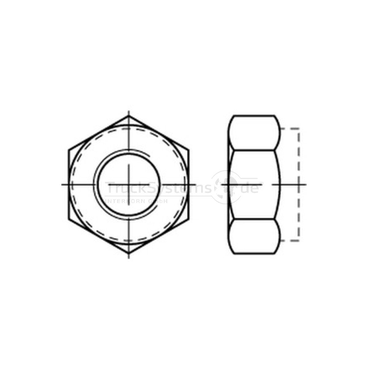 DIN 985 10 M8 V Stoppmutter, 1,37