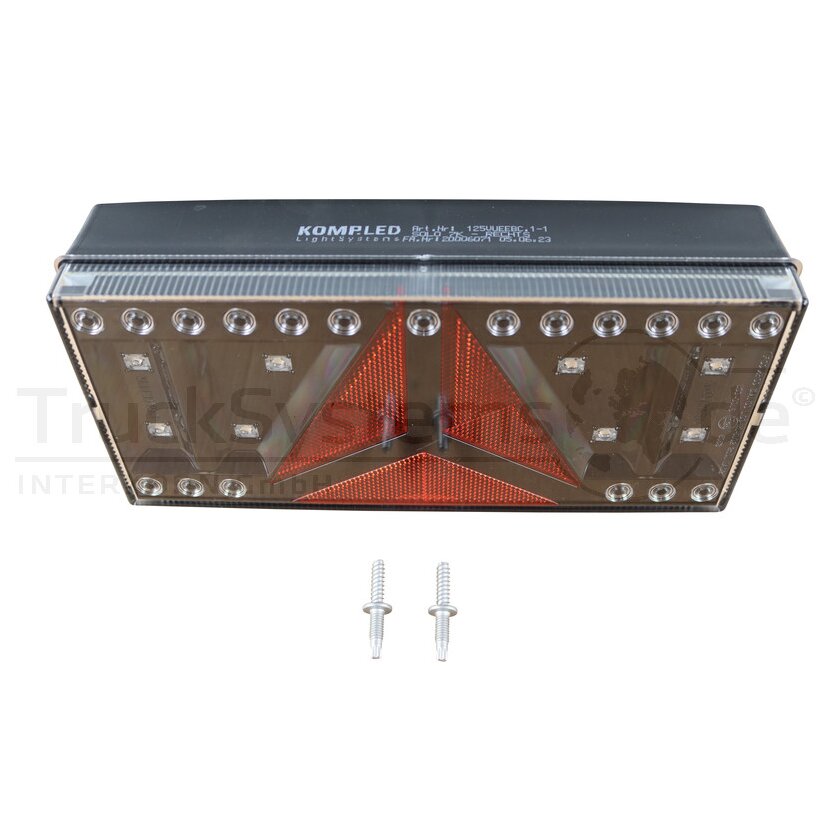 7 Kammer Leuchte LED, rechts, 307,49