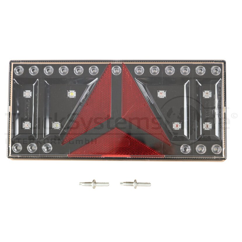 7 Kammer Leuchte LED, rechts, 307,49