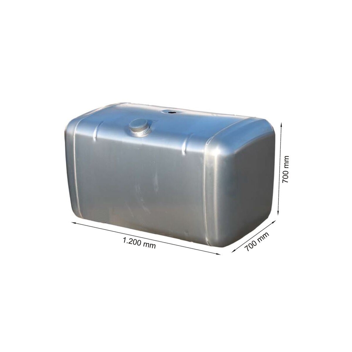 LKW Tank Dieseltank MB 580 l Alu, 894,88