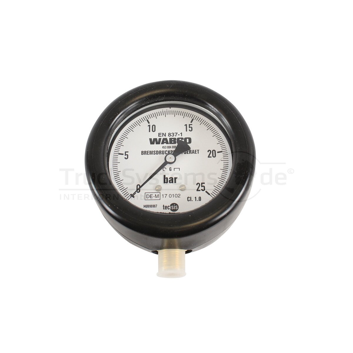 Wabco Manometer Ø 100mm max. 25 bar Schutzhülle 4530040220 - 453 004 ...