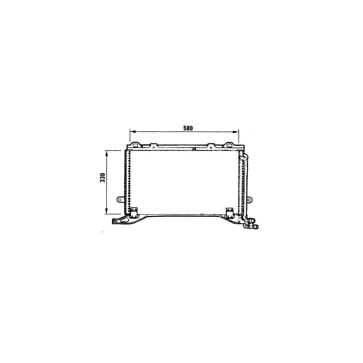 WAECO Kondensator, Klimaanlage 8880400353 für 2108300470