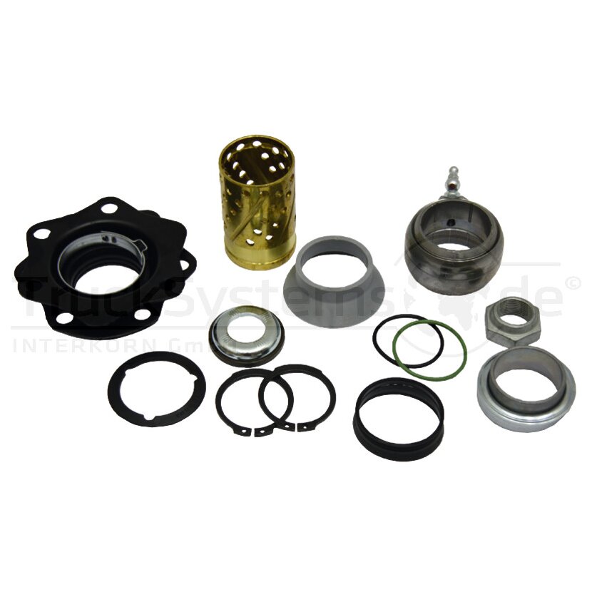 BPW Umrüstsatz. Komplett Wartungsarme Bw Komplett für 1 Achse Auchfür ...