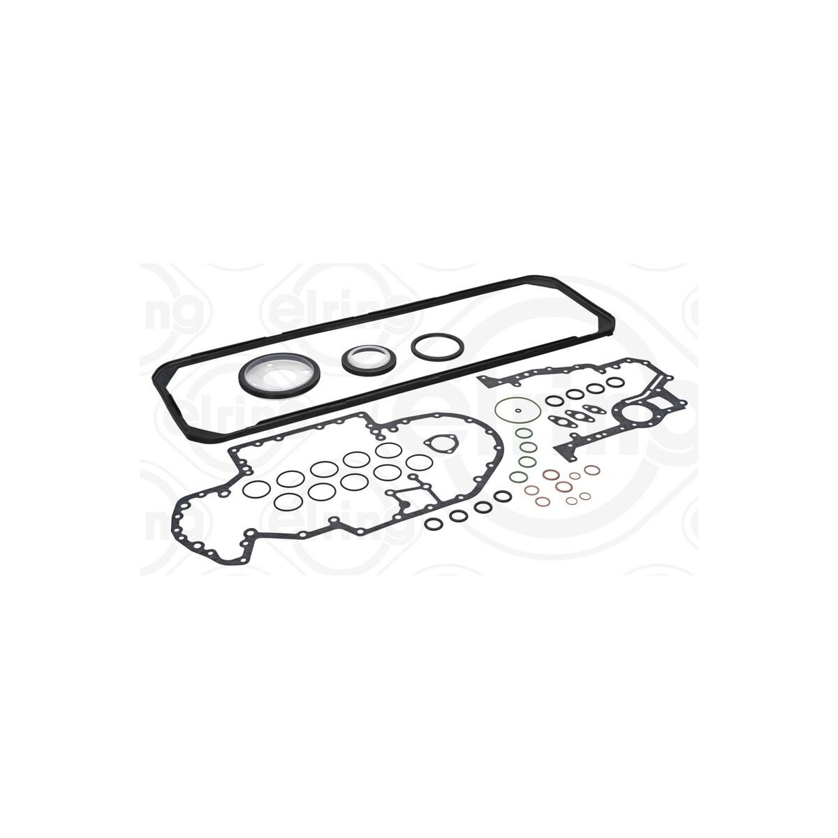 ELRING Dichtungssatz, Kurbelgehäuse 498.930 - 498930 für 0683 191