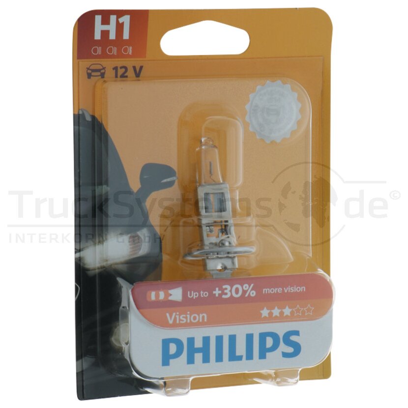 PHILIPS H1-Halogen-Scheinwerferlampe - 12258 PR C1, 3,56