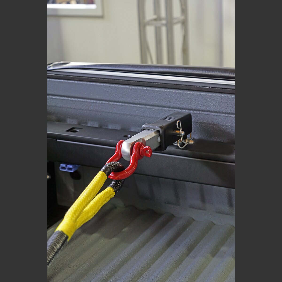 horntools 2 Zoll Anhänger Kupplungseinsatz Stahl mit Schäkel Schlepph ...