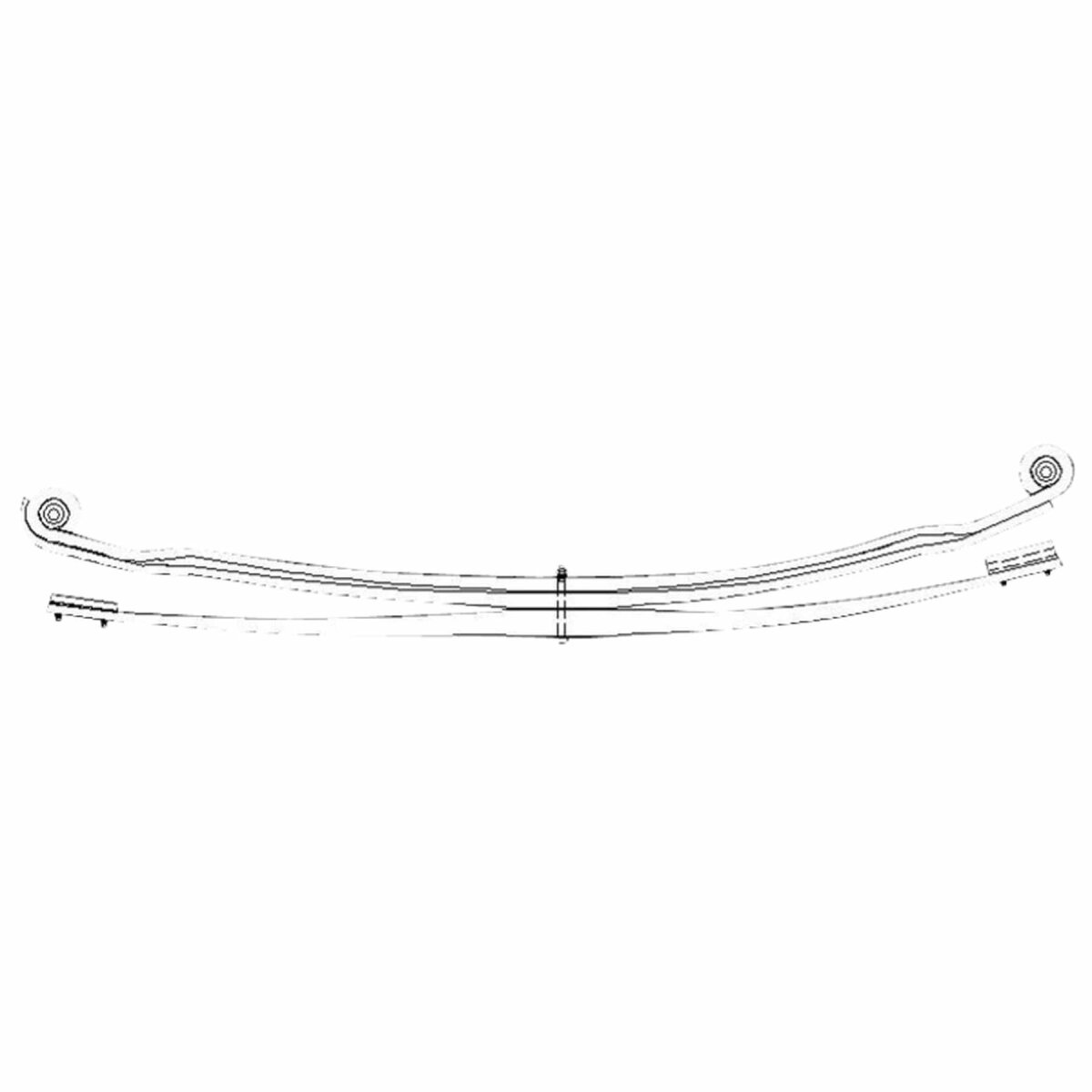 SCHOMÄCKER Hinterfeder passend für MAN - 73011000, 1.129,99