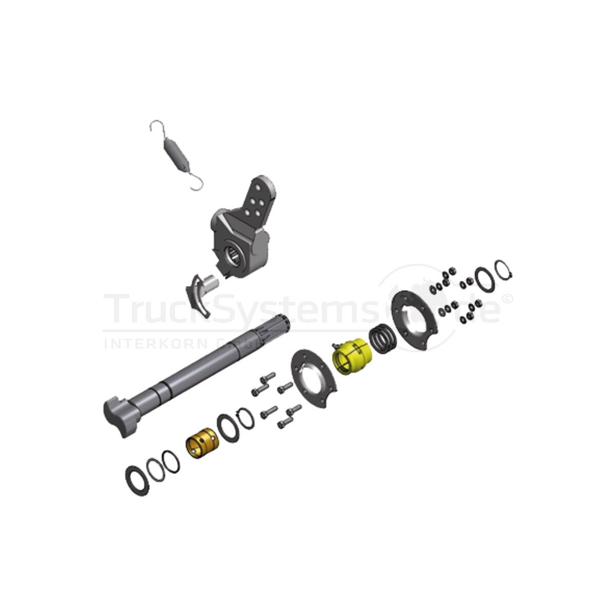 Montagesatz Nockenwelle für eine Radseite - 101727, 52,44