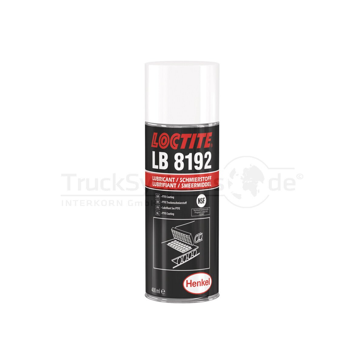 LOCTITE 8192 PTFE Trockenschmierst 400ml - 142533, 40,92