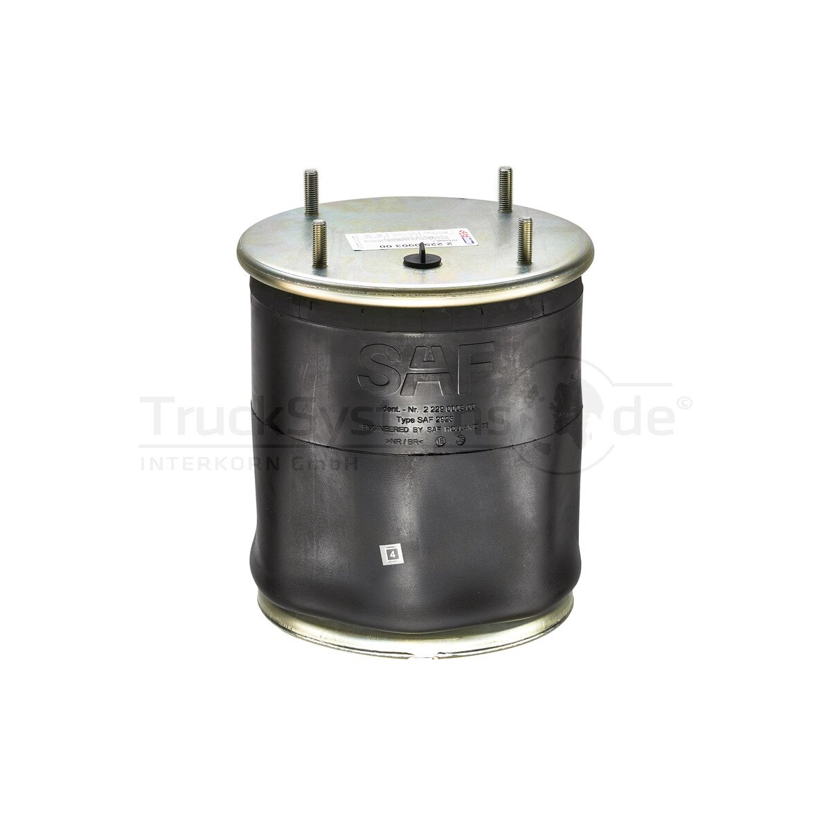 SAF Luftfederbalg komplett mit Stahlkolben - 2229000300, 130,39