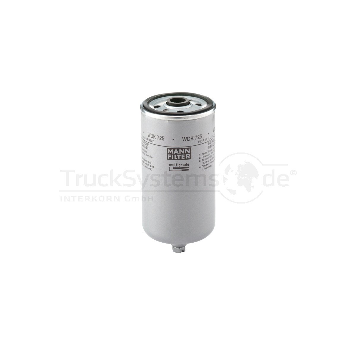 MANN+HUMMEL Kraftstofffilter WDK725 4011558862107, 11,49