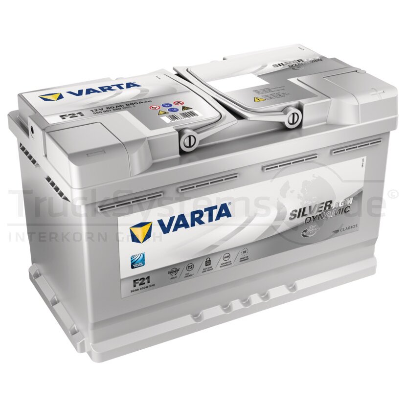 VARTA Starterbatterie VARTA 12V 80Ah 800A - 23329915 - 4016987144510 ...