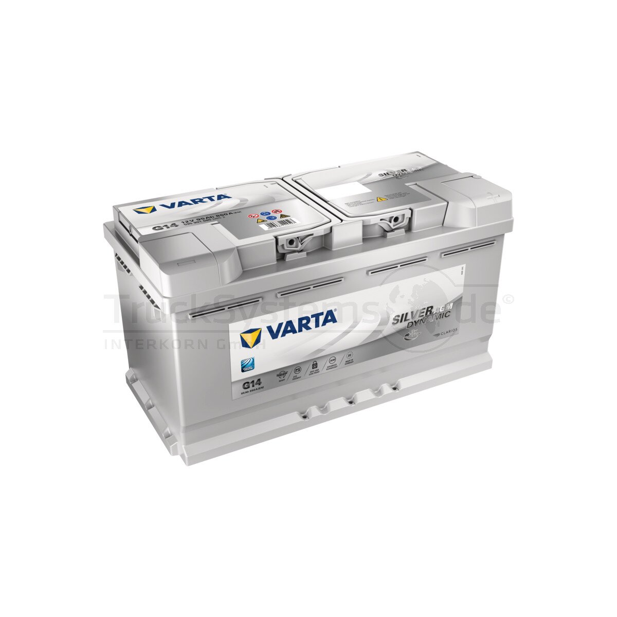 VARTA Starterbatterie VARTA 12V 95Ah 850A - 23329923 - 4016987144527 ...